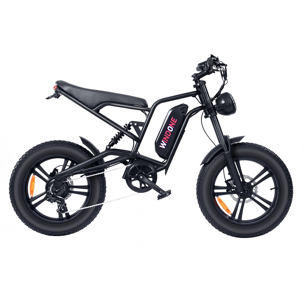 Windone E2 Fat Tire Off Road Urban Commuter Electric Bike
