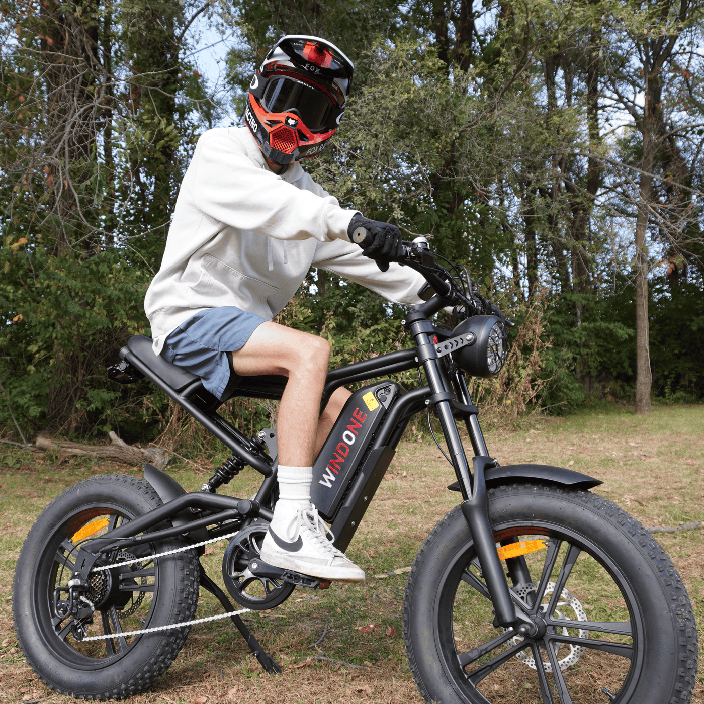 Windone E2 Fat Tire Off Road Urban Commuter Electric Bike