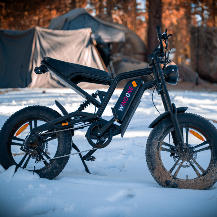 Windone E2 Fat Tire Off Road Urban Commuter Electric Bike
